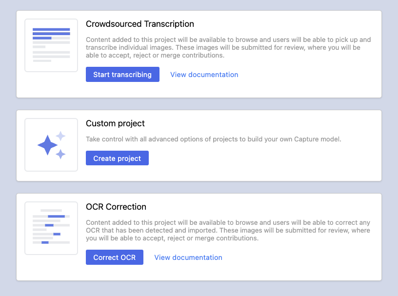 Adding a new project – Nextra